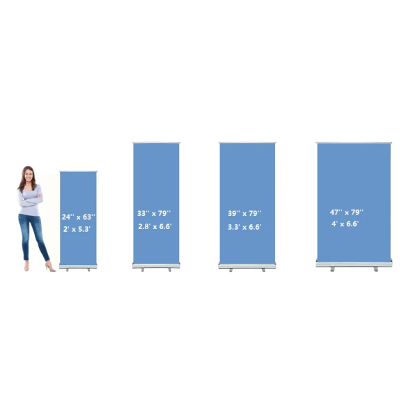 Roll Up Banner Stand (One-Sided) – IMPRESSION DISPLAY